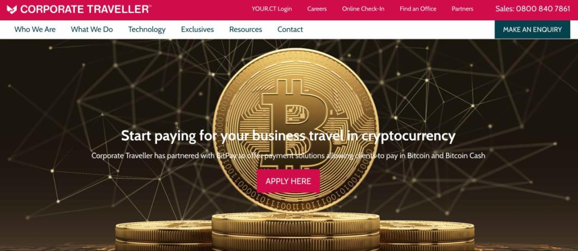 UK's Biggest Business Travel Agency Now Accepts Bitcoin | Bitcoinist.com