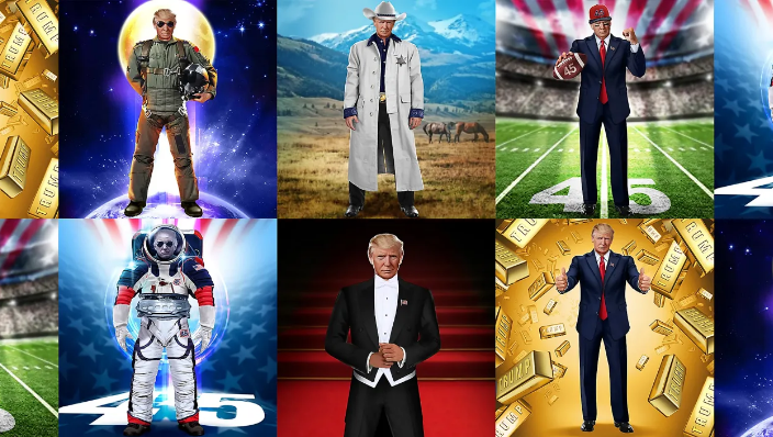 Trump Is Now Selling His Own Superhero NFTs