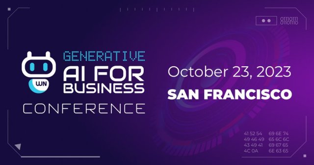 GenAI Business Conference on October 23 in San Francisco | Bitcoinist.com