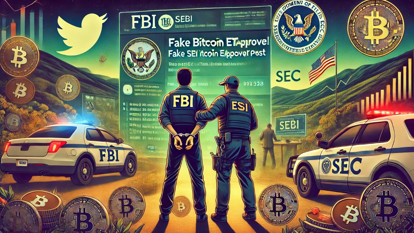 Fake Bitcoin ETF Approval Post: FBI Arrests Individual Linked To SEC Twitter Hack | Bitcoinist.com