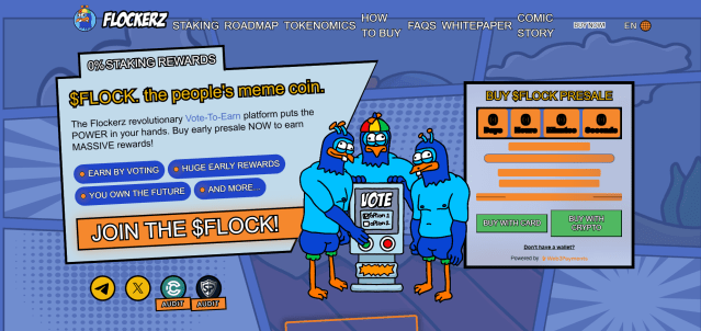 Flockerz Presale Coming to an End: Last 24 Days to Potentially Make a ...