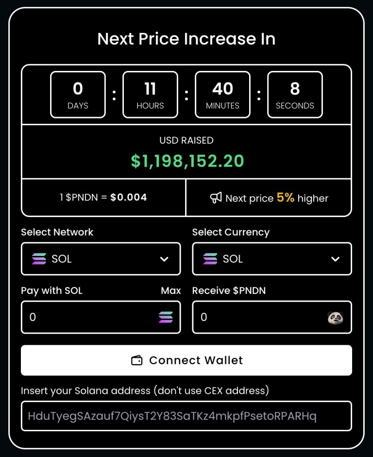 How to Buy Pandana ($PNDN): Your Step-by-Step Guide to Joining the ...
