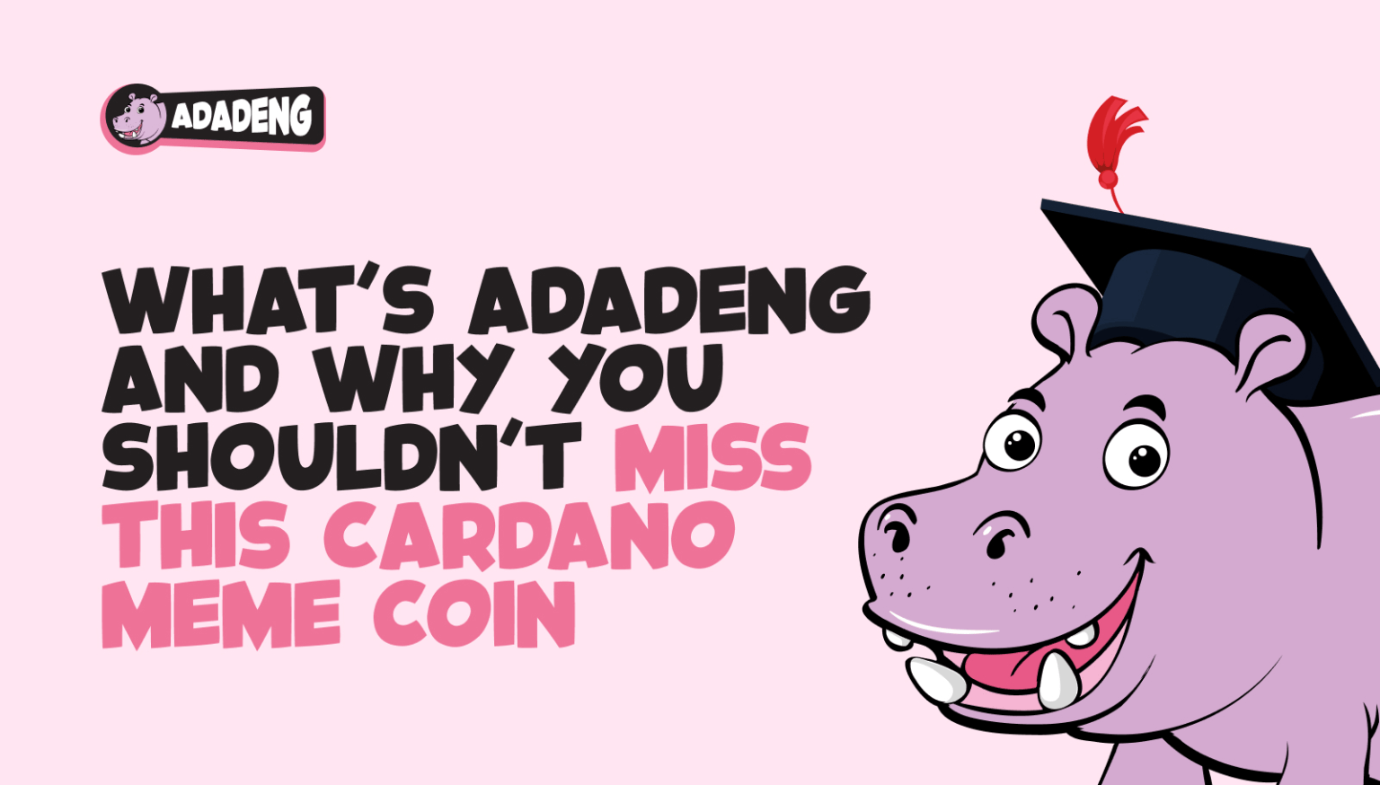 What's AdaDeng and Why You Shouldn't Miss This Cardano Meme Coin ...