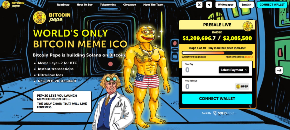 Bitcoin Pepe Price Prediction (2025-2030) + How to Buy
