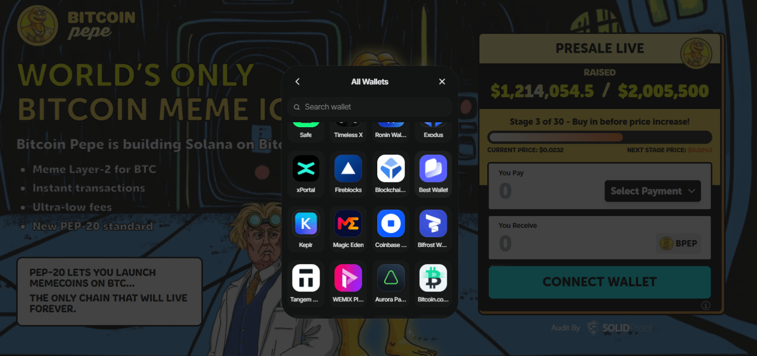 Bitcoin Pepe Price Prediction (2025-2030) + How to Buy