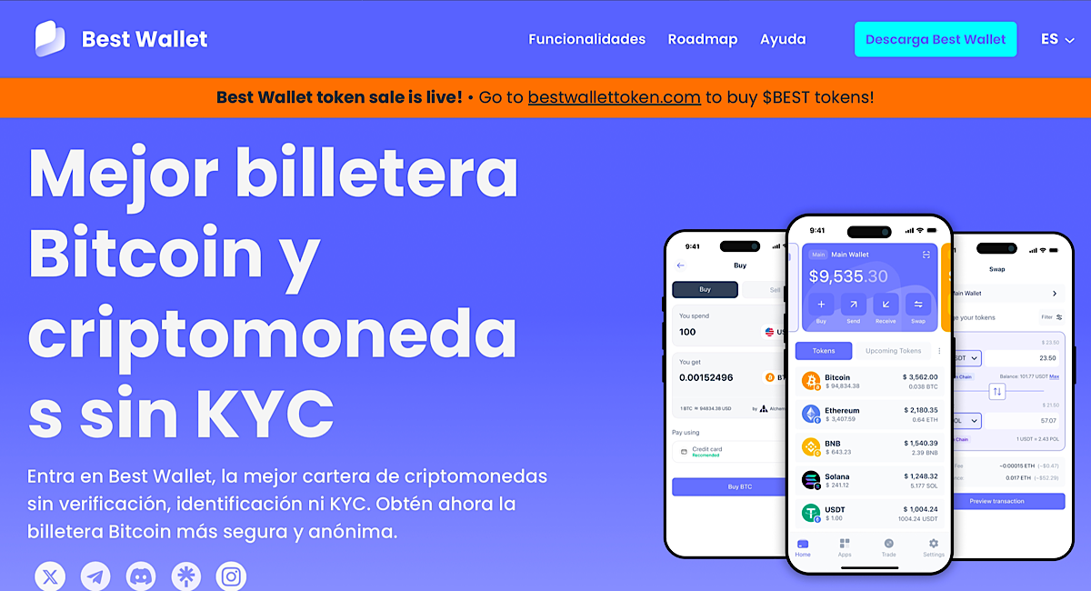 La mejor hot wallet de criptomonedas del año 2025: a escena ...