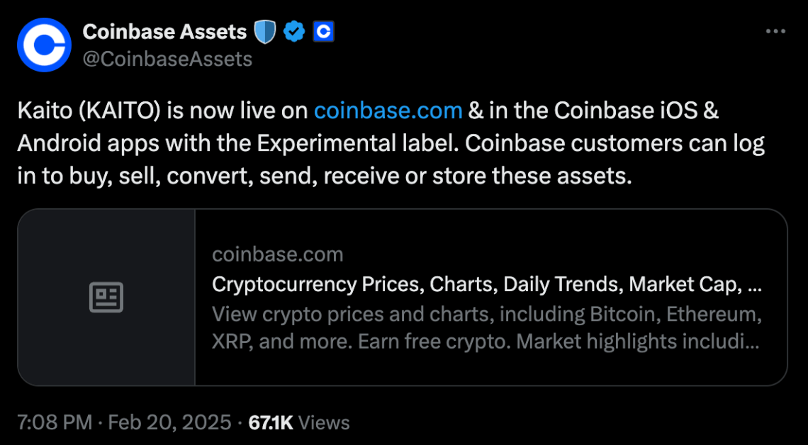 Upcoming Coinbase Listings 2025 – New Coins to Watch