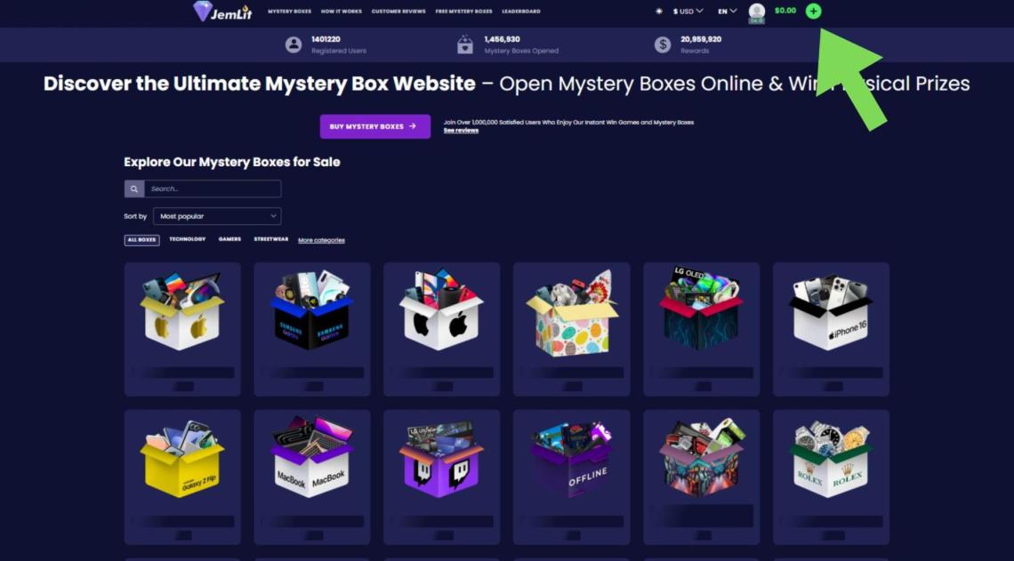 Full JemLit Review – The Best Mystery Box Website in 2025?