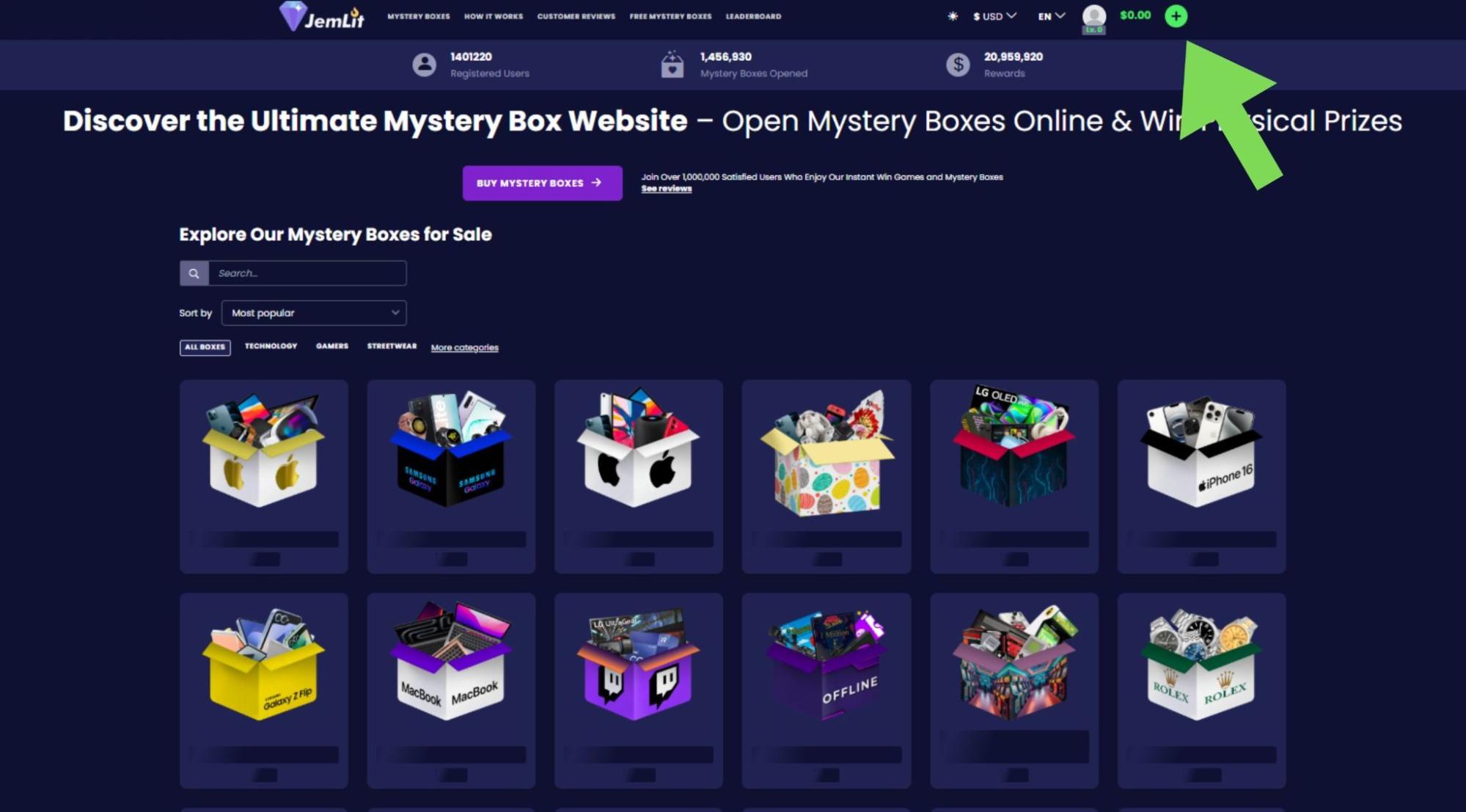 Full JemLit Review – The Best Mystery Box Website in 2025?