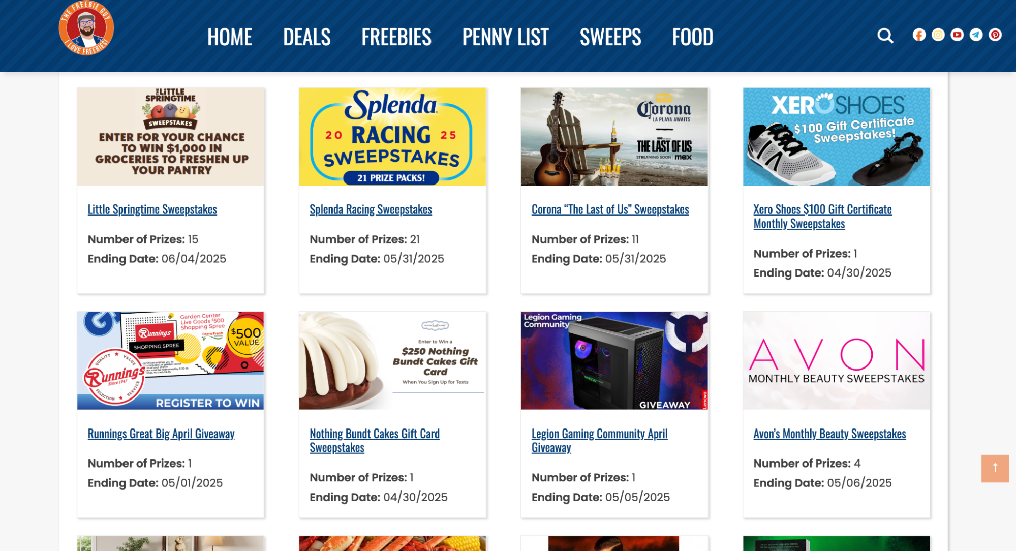 Best Sweepstake Sites 2025 – Win Cash & Real Prizes Online