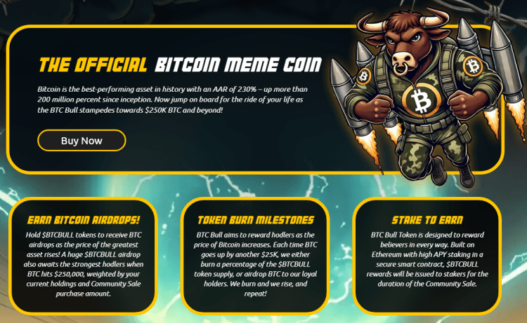 US Strategic Bitcoin Reserve to Expand: BTC Bull Token Presale to Soar?