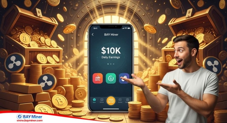 XRP, SOL, DOGE Rally — BAY Miner App Launches $10K/Day Mobile Mining | Bitcoinist.com