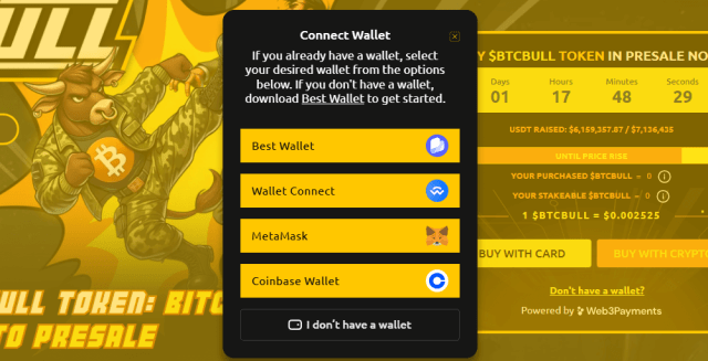 What Is BTC Bull Token: The Meme Coin with $BTC Airdrops