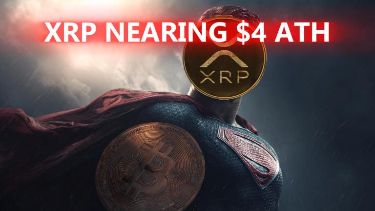 Best Crypto to Explode as XRP Nears $4, Volume Nearly Quadruples in 2 Days
