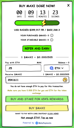 How to Buy Maxi Doge ($MAXI) – Step-by-Step Guide