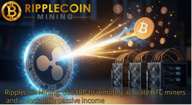 Ripplecoin Mining: Use XRP to remotely activate BTC miners. Achieve daily passive income ...