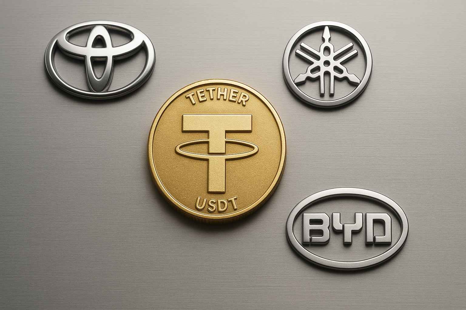crypto adoptie groeit - Toyota, Yamaha, BYD accepteren USDT