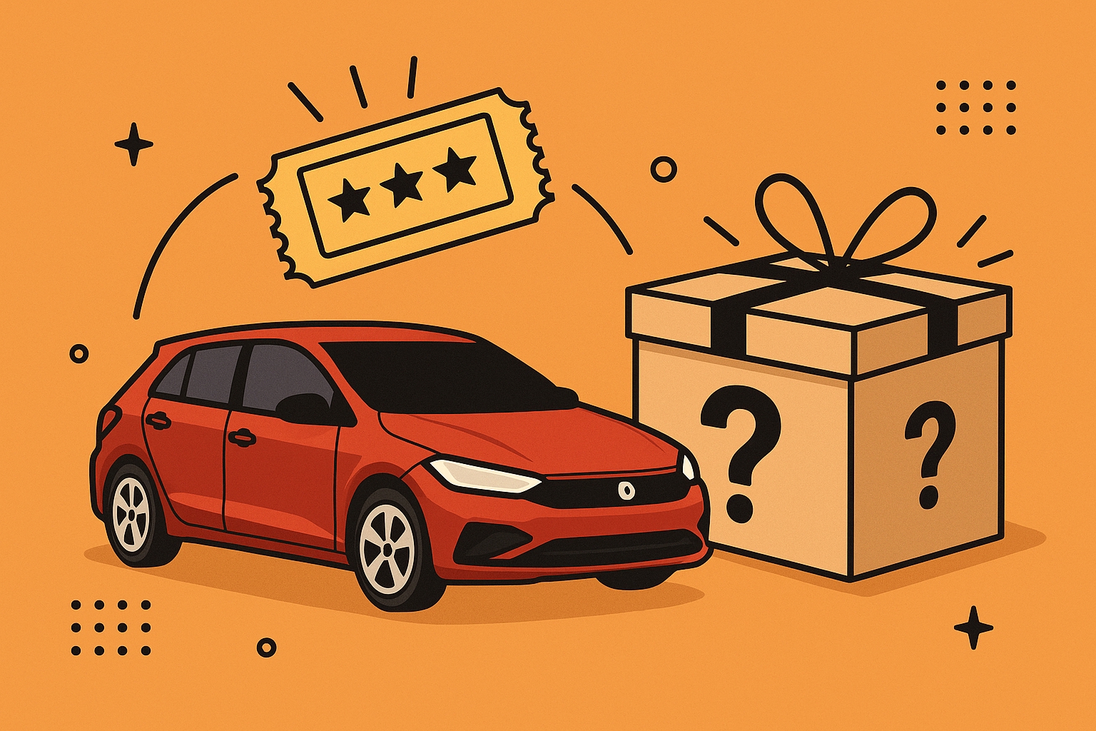 Sorteio de carro? Veja como testar a sorte gastando pouco