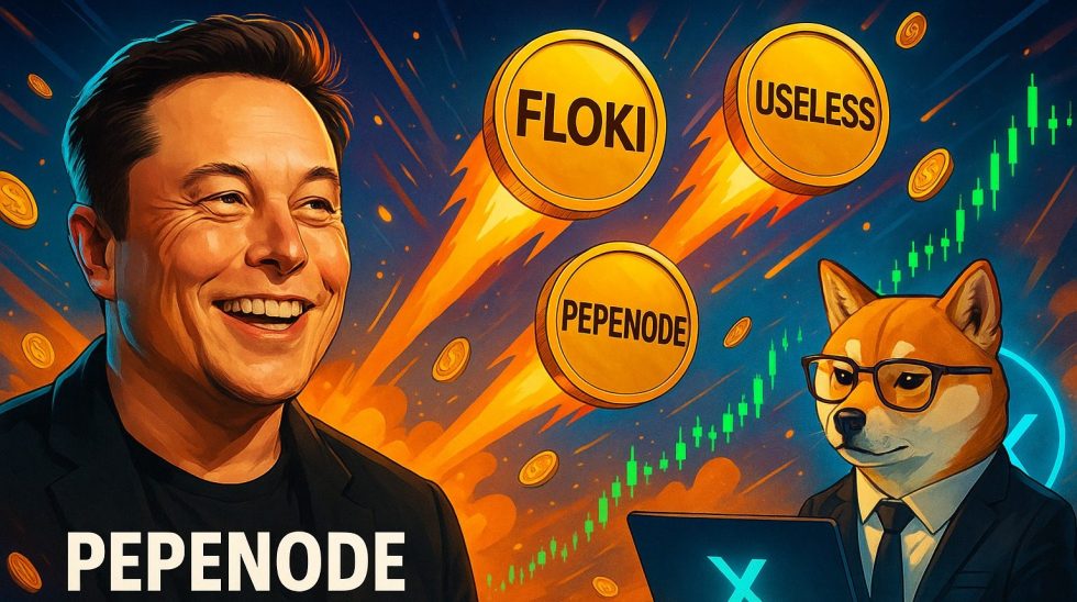 FLOKI & USELESS Soar as Elon Musk Hypes Meme Coins: PEPENODE Presale ...