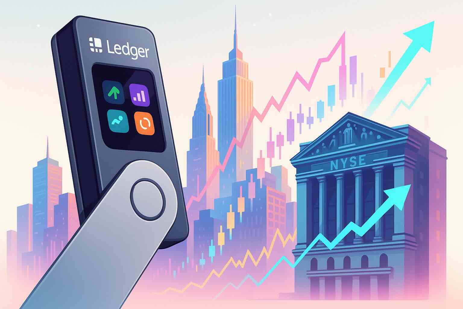 Ledger vise la Bourse de New York et fuit l'Europe
