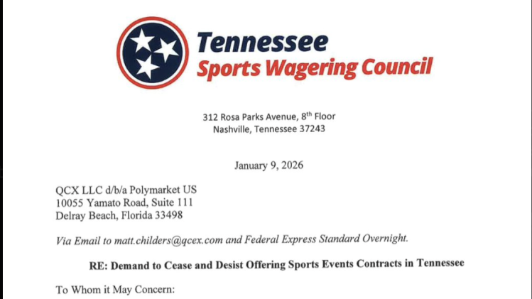 L’autorità di regolamentazione del Tennessee invia lettere di diffida a ...