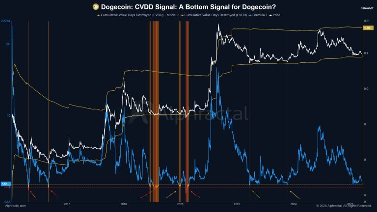 Is Dogecoin Near A Bottom? This Key Metric Is Offering New Clues On The ...